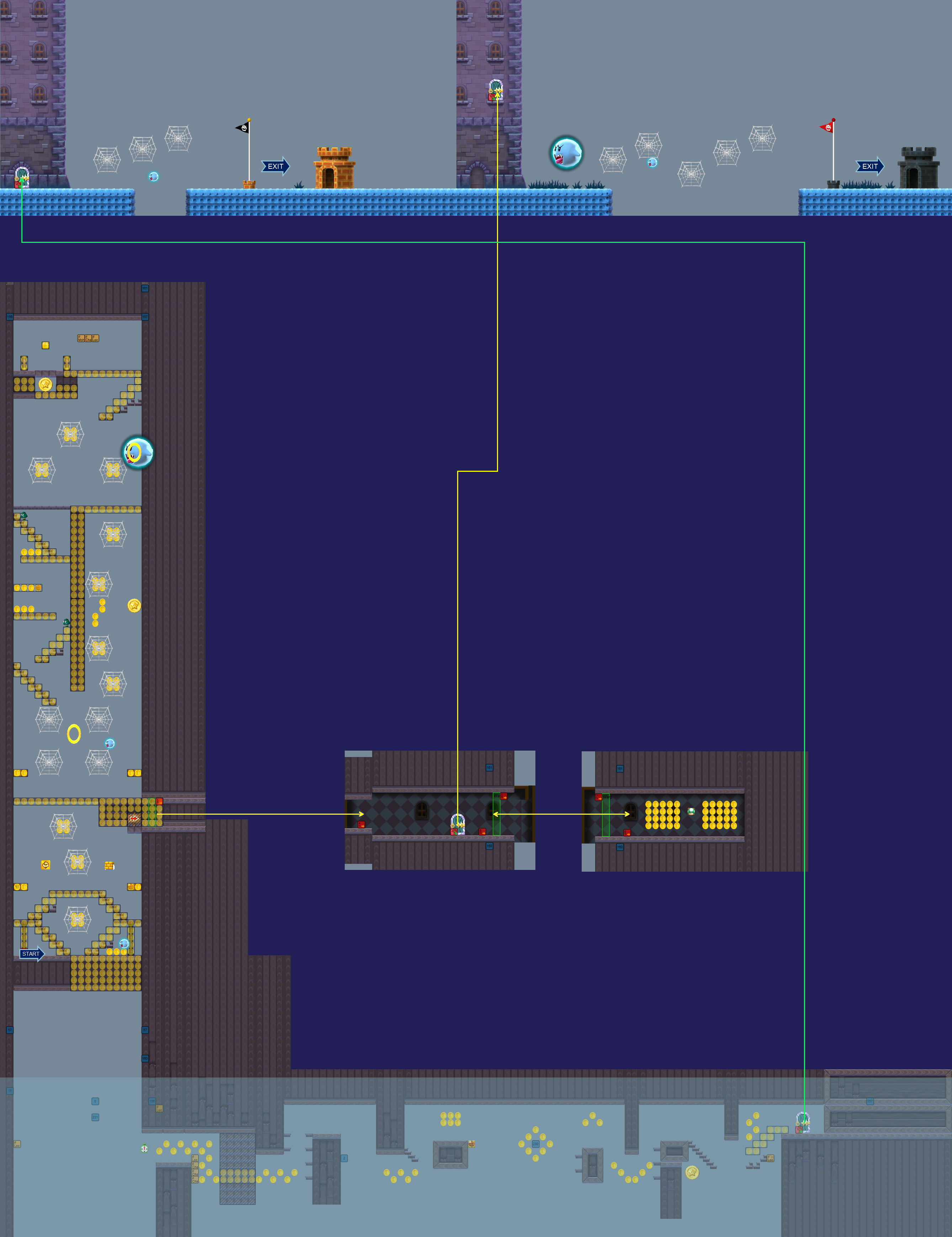 File:NSMB2 map FGHOST.png - Super Mario Wiki, the Mario encyclopedia