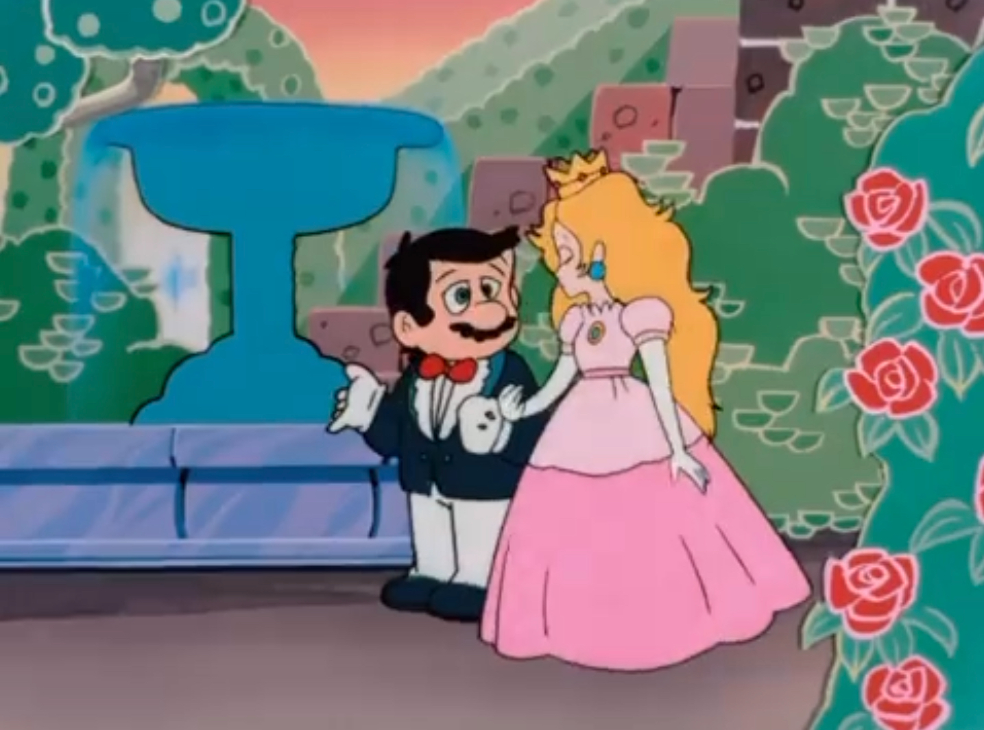 File:Mario and Peach.jpg - Super Mario Wiki, the Mario encyclopedia