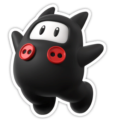 File:Ninji Jamboree Sticker.png - Super Mario Wiki, the Mario encyclopedia