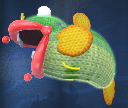 File:WoollyLungeFishHQ.png - Super Mario Wiki, the Mario encyclopedia