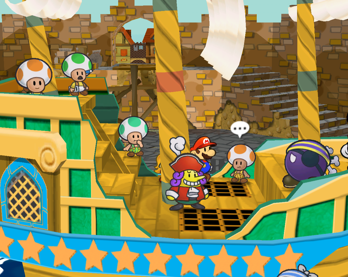 File:PMTTYD Rogueport Harbor Toad 3.png - Super Mario Wiki, the Mario ...