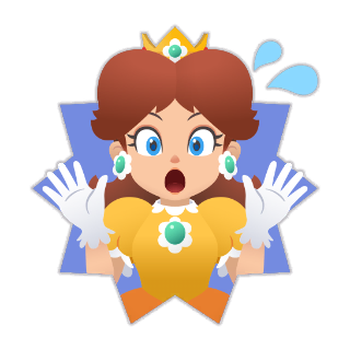File:Daisy Whaaat! Reaction.png - Super Mario Wiki, the Mario encyclopedia
