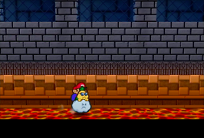 File:Hovering Over Lava PM.png - Super Mario Wiki, the Mario encyclopedia