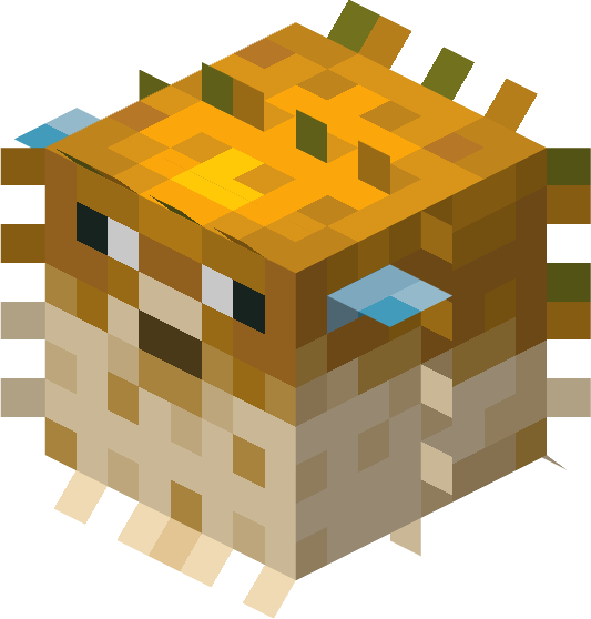 File:Minecraft Pufferfish.png - Super Mario Wiki, the Mario encyclopedia
