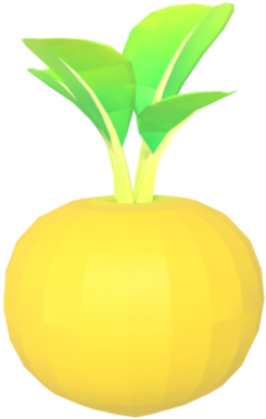 File:SMO Asset Model Golden Turnip.png - Super Mario Wiki, the Mario ...