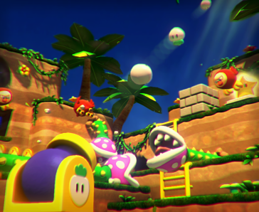 Turnip Cannon Jungle - Super Mario Wiki, the Mario encyclopedia