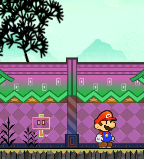 File:SPM 6-2 Star Block missing.png - Super Mario Wiki, the Mario ...