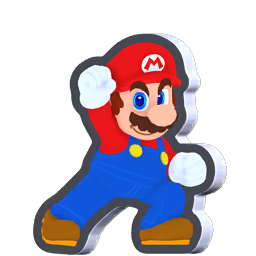 File:Standee Posing Mario.png - Super Mario Wiki, the Mario encyclopedia