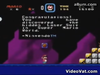 File:SMW Screenshot Fake Laser Suit Video.png - Super Mario Wiki, the ...