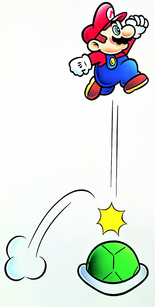 File:SMB3 Mario Stomping Green Shell.jpg - Super Mario Wiki, the Mario ...