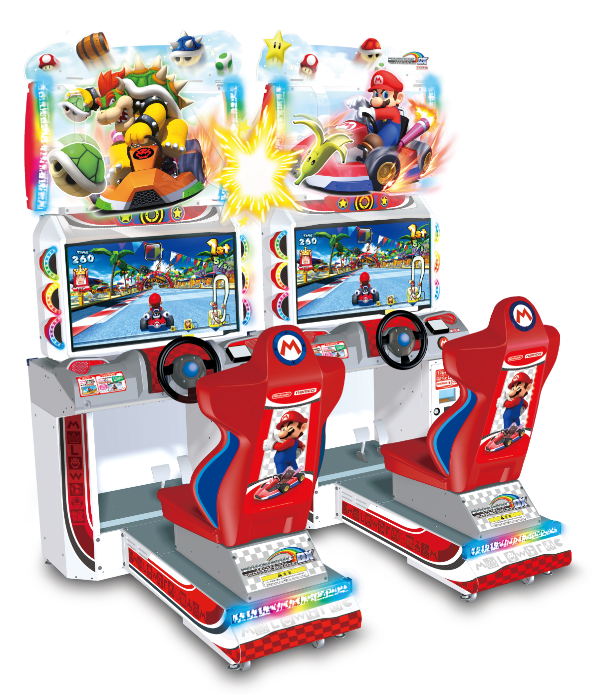 File:Mario Kart Arcade GP DX - Cabinets.png - Super Mario Wiki, the Mario encyclopedia