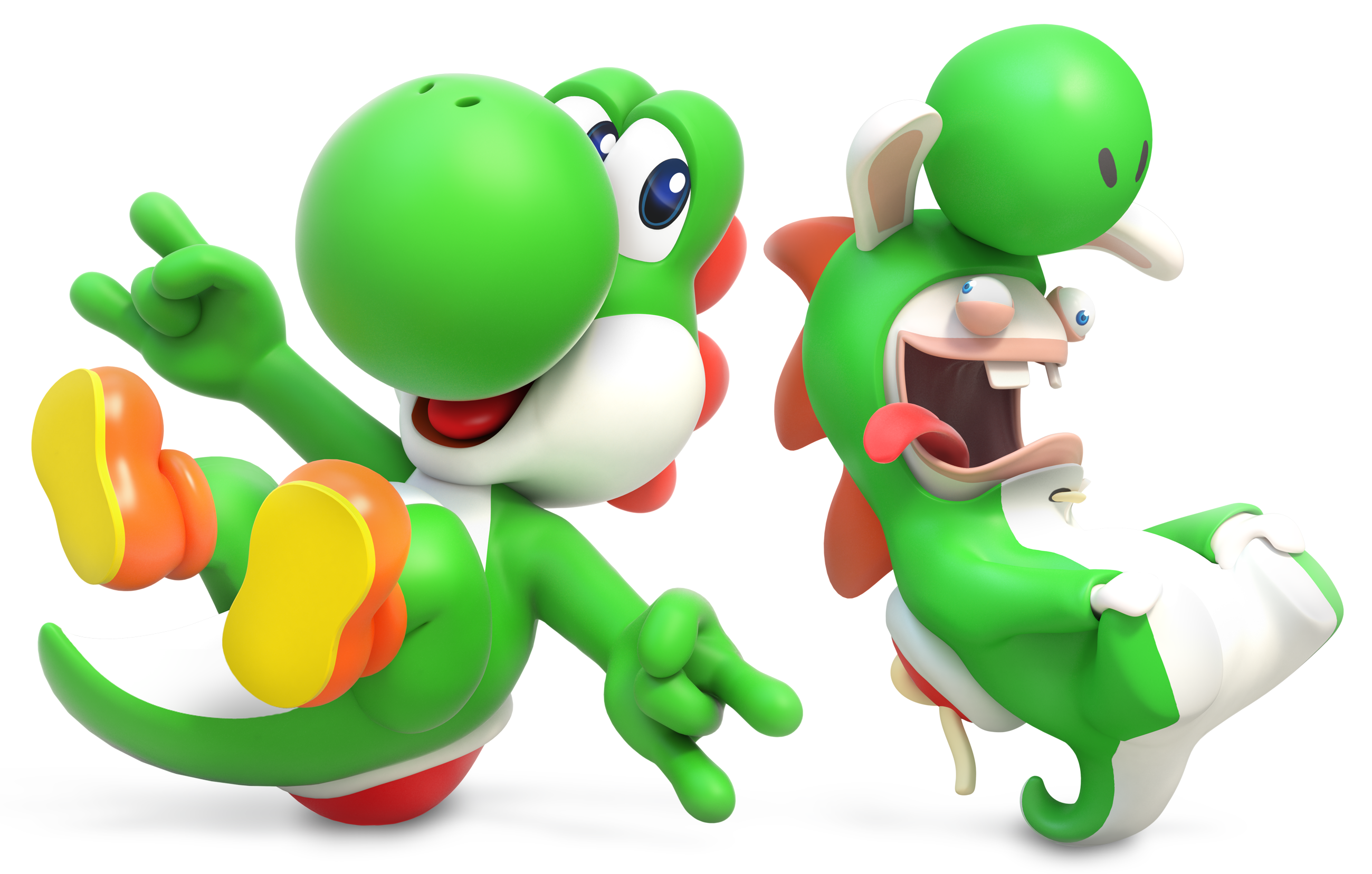 File:Mario n Rabbids - Yoshi Art.png - Super Mario Wiki, the Mario ...