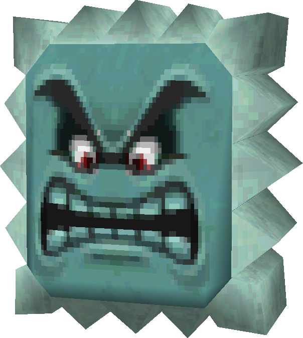 File:NSMB Asset Model Thwomp.png - Super Mario Wiki, the Mario encyclopedia