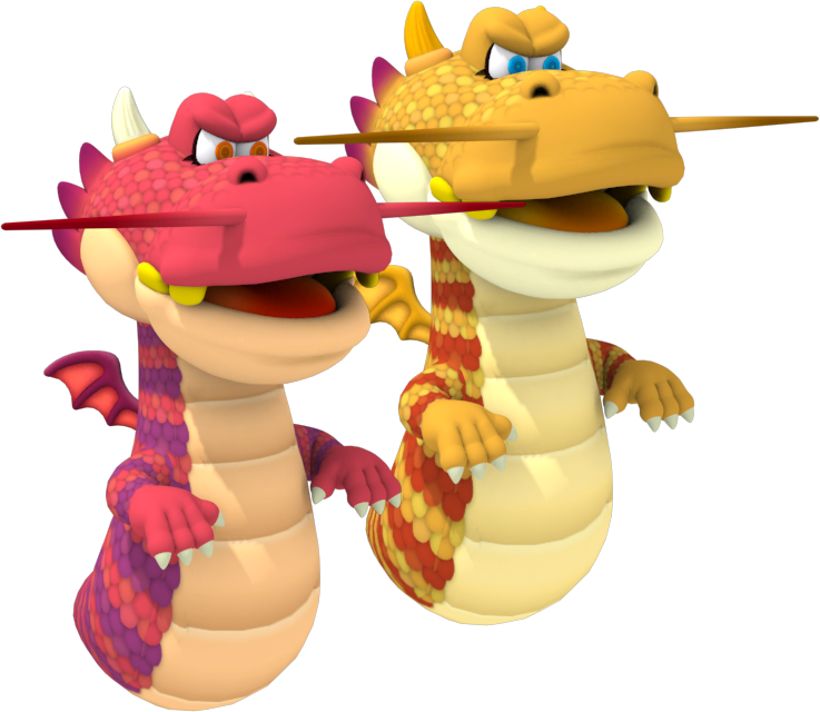 File:DraggadonCTTTModel.png - Super Mario Wiki, the Mario encyclopedia