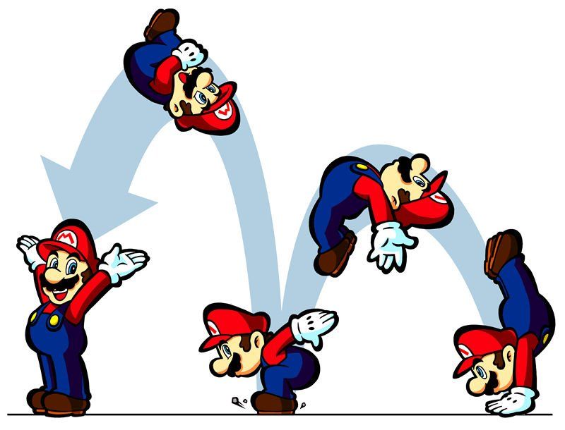 Handstand - Super Mario Wiki, the Mario encyclopedia
