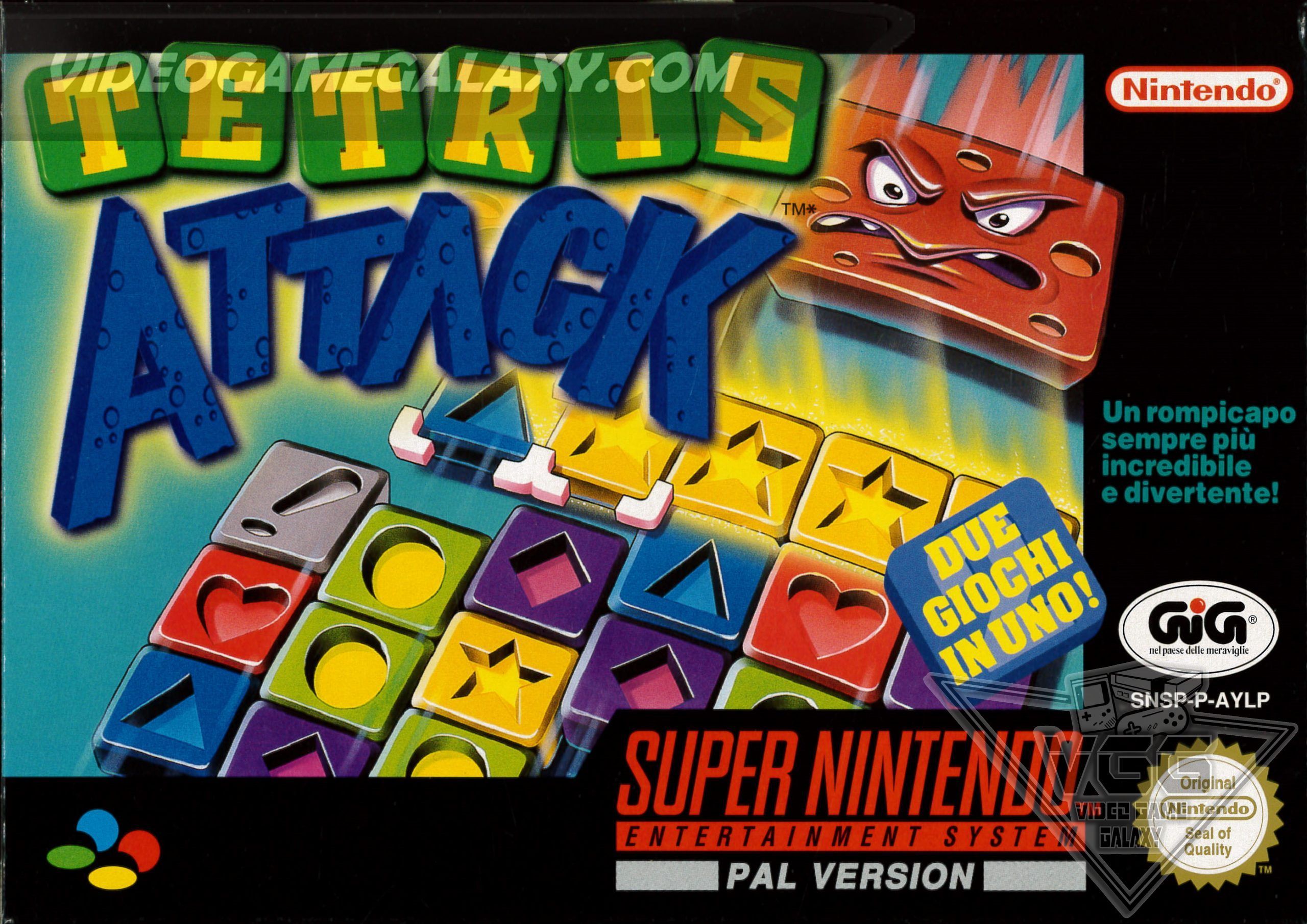 File:Tetris Attack SNES Box IT.jpg - Super Mario Wiki, the Mario ...