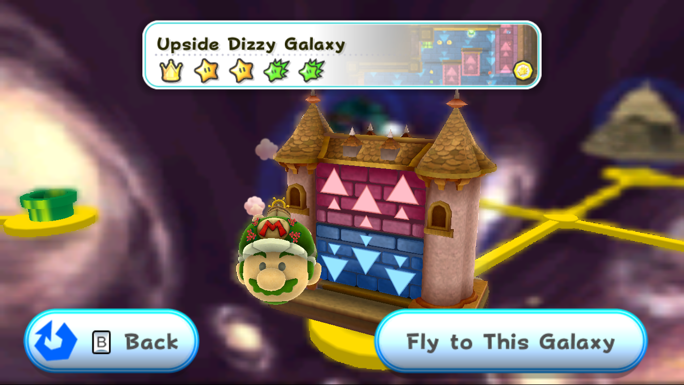 File:Upside Dizzy Galaxy.png - Super Mario Wiki, the Mario encyclopedia