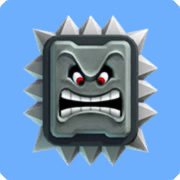 File:NSMBU CC Thwomp.png - Super Mario Wiki, the Mario encyclopedia