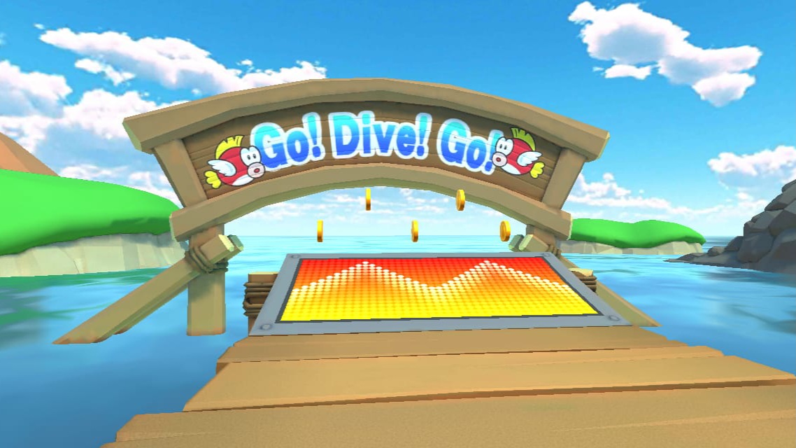 File:MKT 3DS Cheep Cheep Lagoon Sign.jpg - Super Mario Wiki, the Mario ...