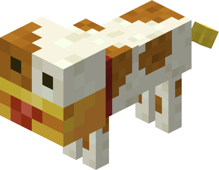 File:Minecraft Mario Mash-Up Wolf Baby Tamed Render.png - Super Mario ...