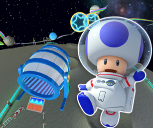 File:MKT Icon RainbowRoadR3DS ToadAstronaut.png - Super Mario Wiki, the ...