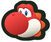 File:SMBW Life Yoshi Red.png - Super Mario Wiki, the Mario encyclopedia