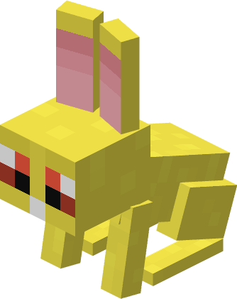 File:Minecraft Mario Mash-Up Black Rabbit Baby Render.png - Super Mario ...