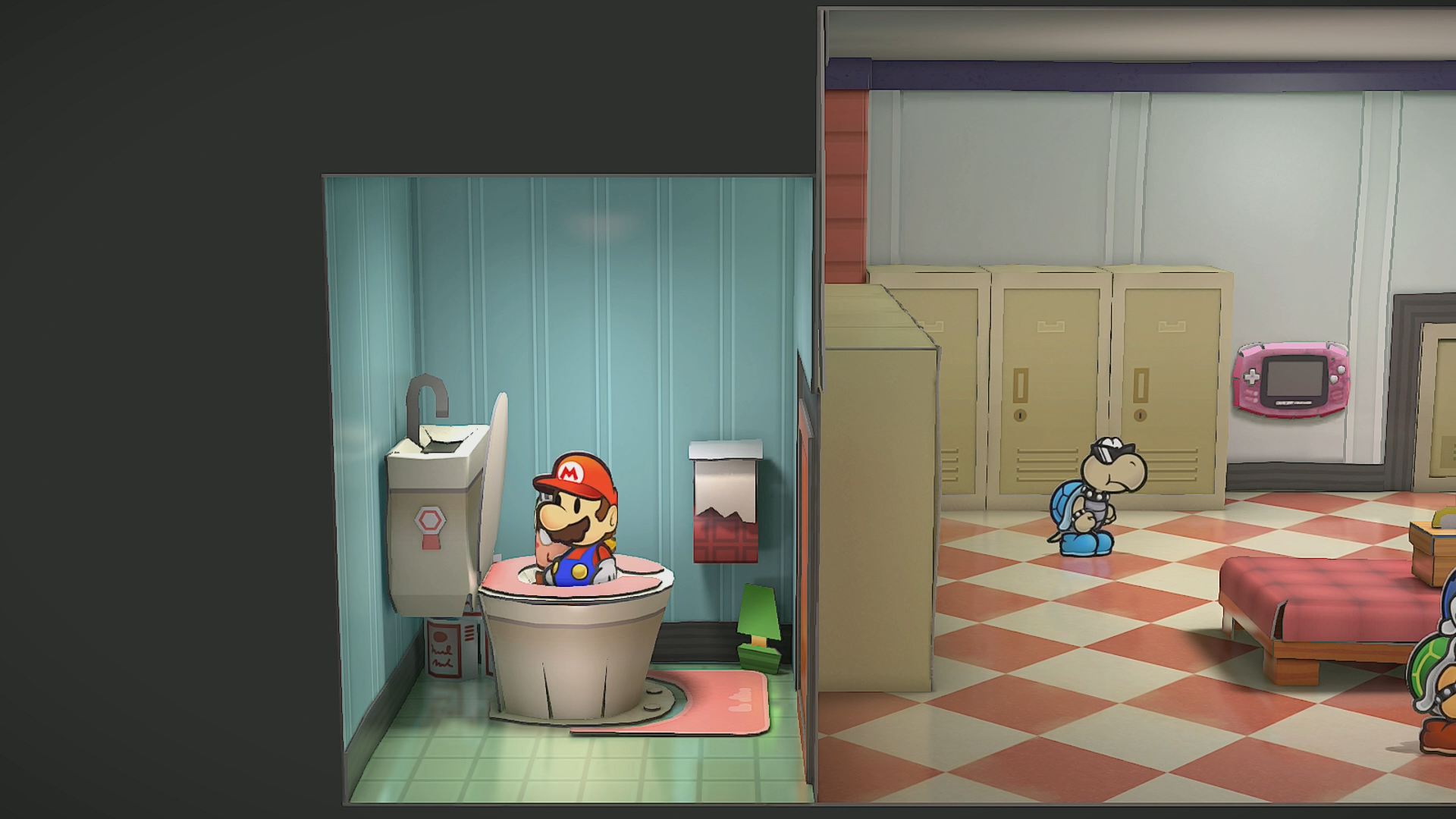 File:TTYDNS Coming Out of Toilet.png - Super Mario Wiki, the Mario ...