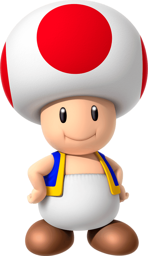 File:PN Toad standing with hands on hips.png - Super Mario Wiki, the ...