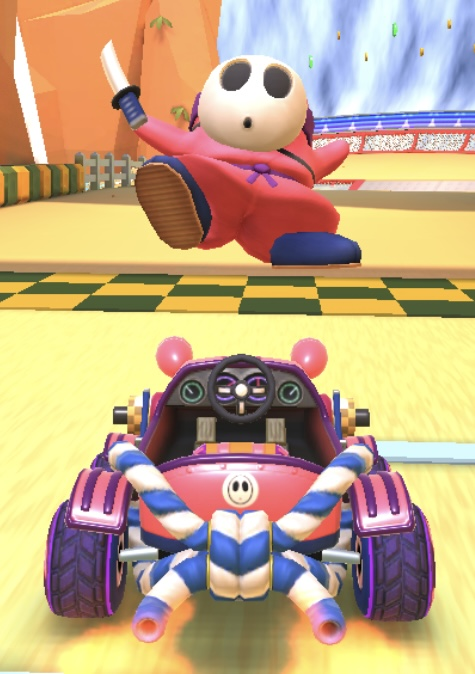 File:MKT Pink Shy Guy Ninja Trick.png - Super Mario Wiki, the Mario ...