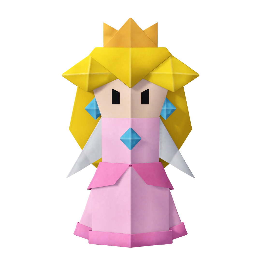 File:PMTOK Origami Peach UnusedExpression 1.png - Super Mario Wiki, the ...