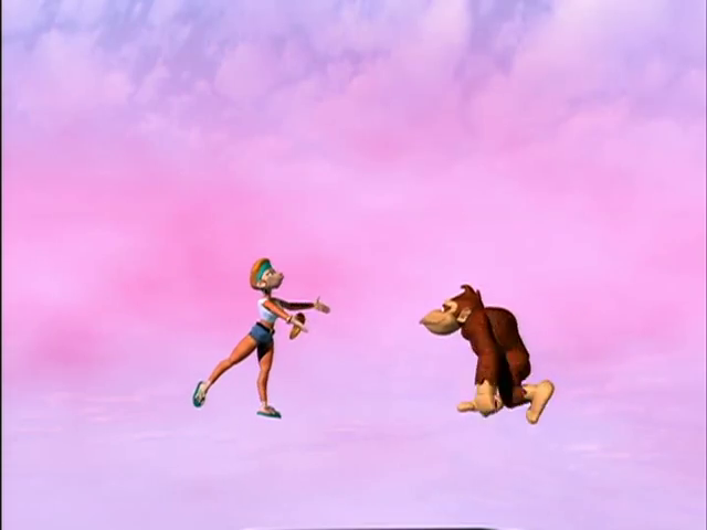 File:DK and Candy.png - Super Mario Wiki, the Mario encyclopedia