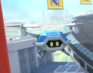 File:MKW Spiny Shell Drone.png - Super Mario Wiki, the Mario encyclopedia