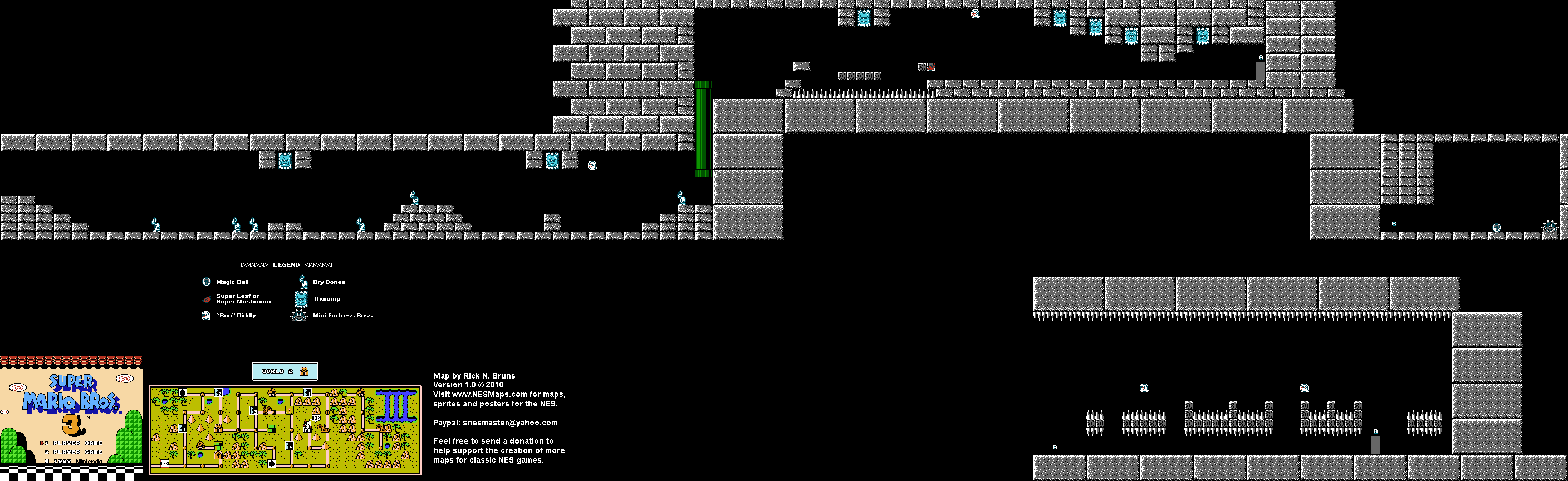 File:SMB3 World 2-F Map.png - Super Mario Wiki, the Mario encyclopedia