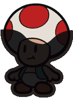 File:Toad inked PMTOK sprite.png - Super Mario Wiki, the Mario encyclopedia