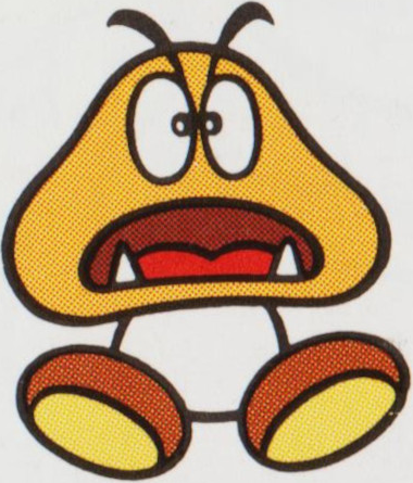 File:SML2 Artwork - Goomba.png - Super Mario Wiki, the Mario encyclopedia