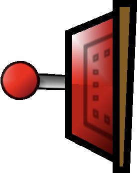File:SPM Lever (Red).png - Super Mario Wiki, the Mario encyclopedia