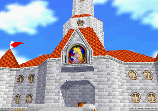 File:Peach Castle in Super Mario 64.png - Super Mario Wiki, the Mario ...