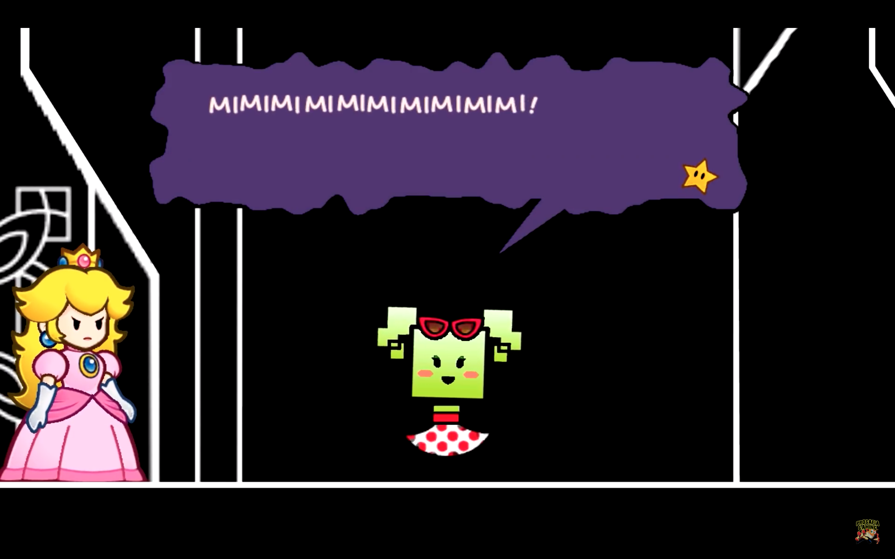 File:Peach vs Mimi.png - Super Mario Wiki, the Mario encyclopedia