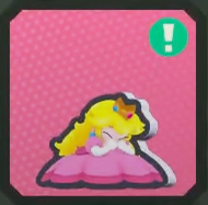File:Standee Crouching Peach.png - Super Mario Wiki, the Mario encyclopedia