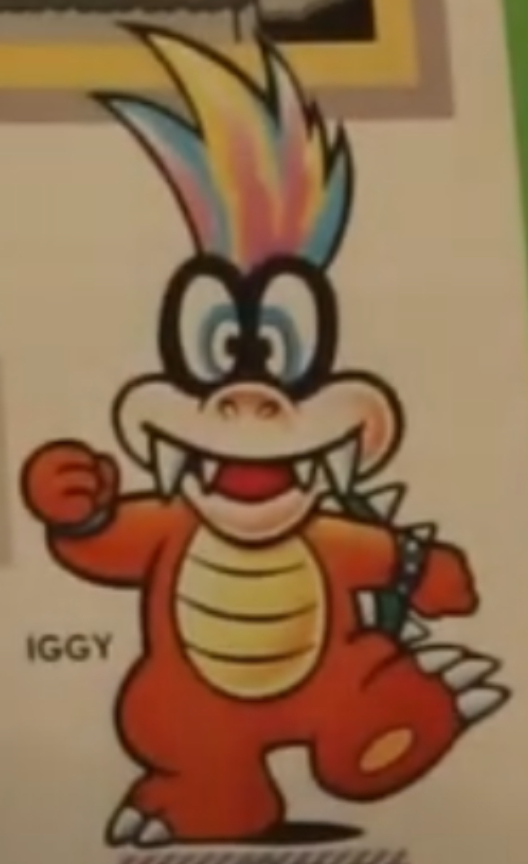 File:Iggy Koopa SMW artwork.jpg - Super Mario Wiki, the Mario encyclopedia