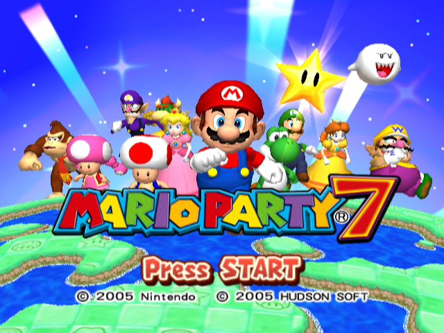 File:Mario Party 7 Title Screen.png - Super Mario Wiki, the Mario ...