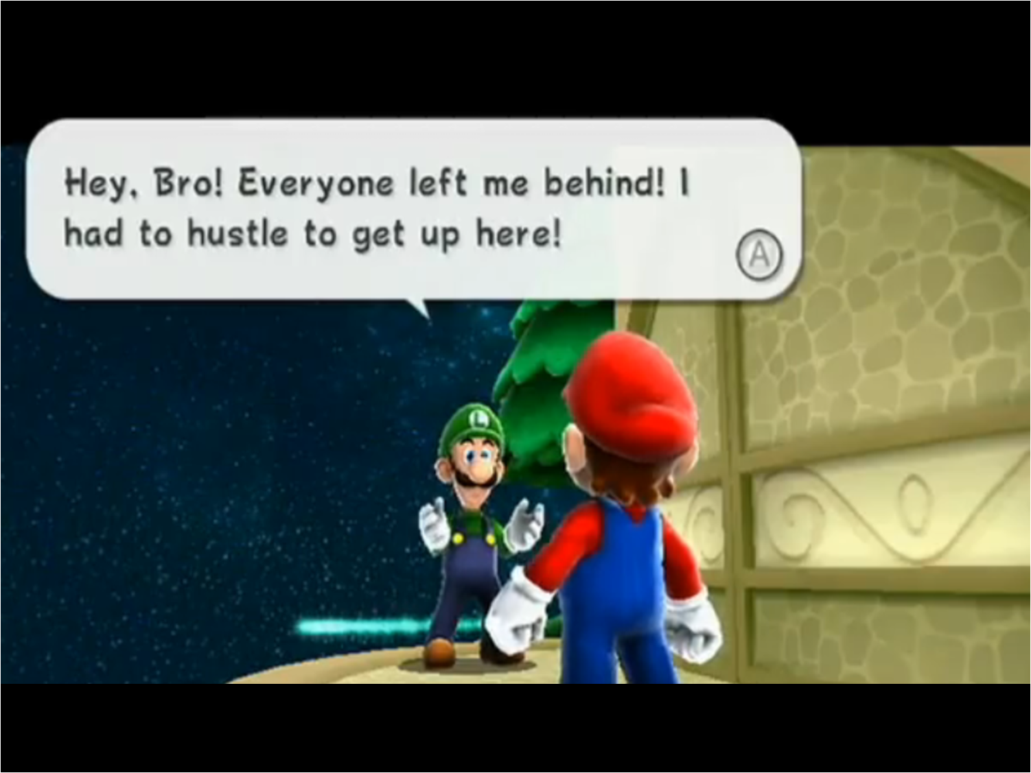 File:Mario talking to luigi.png - Super Mario Wiki, the Mario encyclopedia