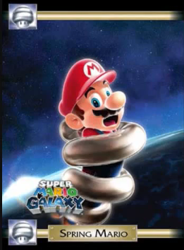 File:SpringMarioTradingCard.png - Super Mario Wiki, the Mario encyclopedia