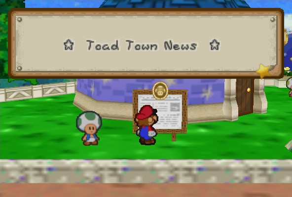 File:Toad Town News.png - Super Mario Wiki, the Mario encyclopedia