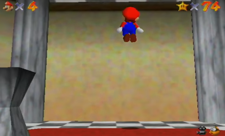 File:SM64-Facing Snowman's Land.png - Super Mario Wiki, the Mario ...