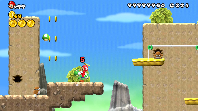 File:NSMBW World 6-4 Screenshot.png - Super Mario Wiki, the Mario ...