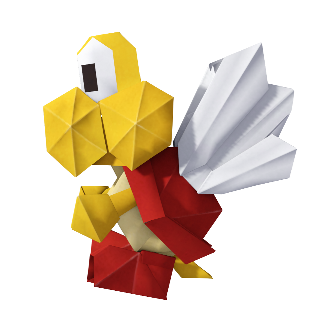 File:PMTOK Koopa Paratroopa Render.png - Super Mario Wiki, the Mario ...