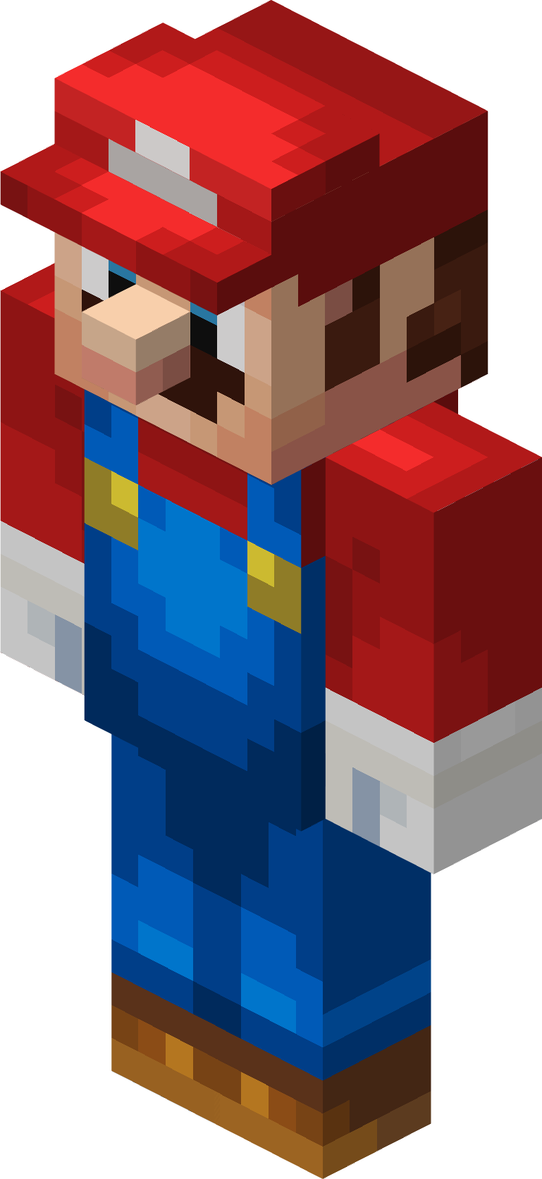 File:Minecraft Mario Mash-Up Mario.png - Super Mario Wiki, the Mario ...