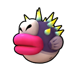 File:MKAGPDX Porcupuffer.png - Super Mario Wiki, the Mario encyclopedia